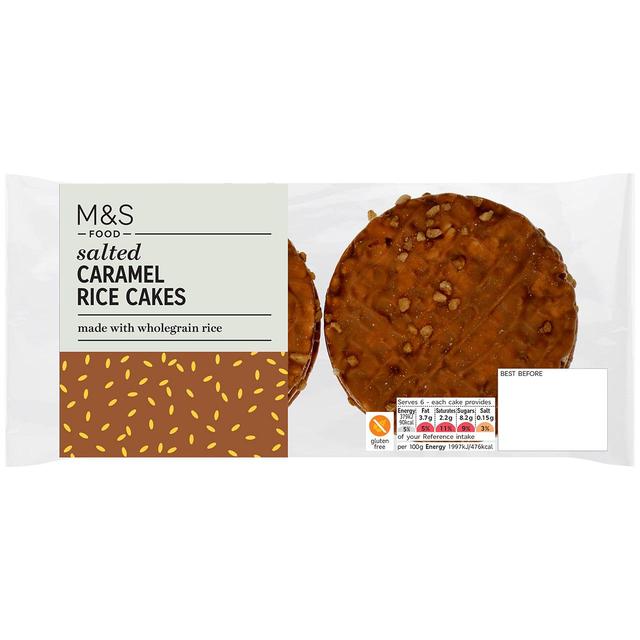 M&S Salted Caramel Rice Cakes 114g — UK Botiga